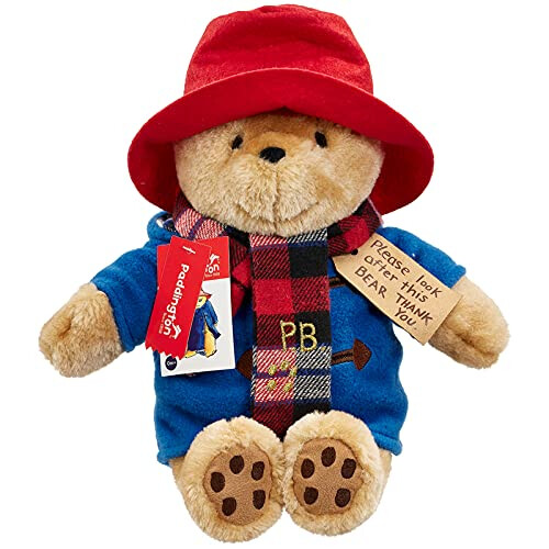 Rainbow Designs Commemorative Paddington Bear Teddy with Scarf ...