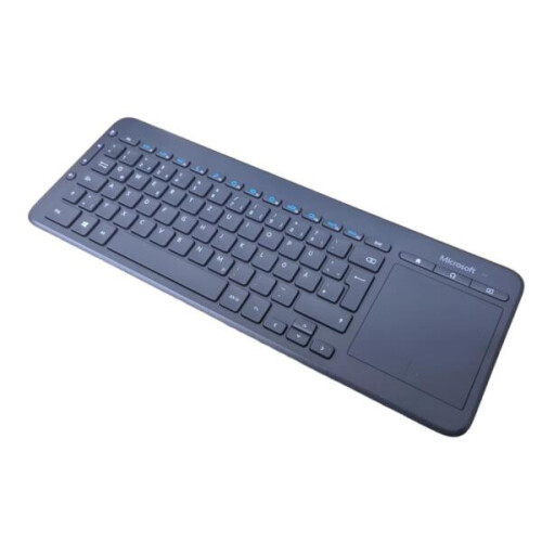 Microsoft Wireless All In One Media Keyboard with Touchpad German ...
