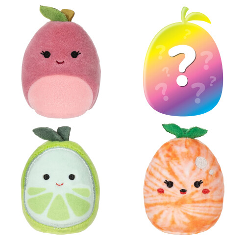 by Original Squishmallows Fruit Squad Plush - Four 2-Inch Squishmallows ...