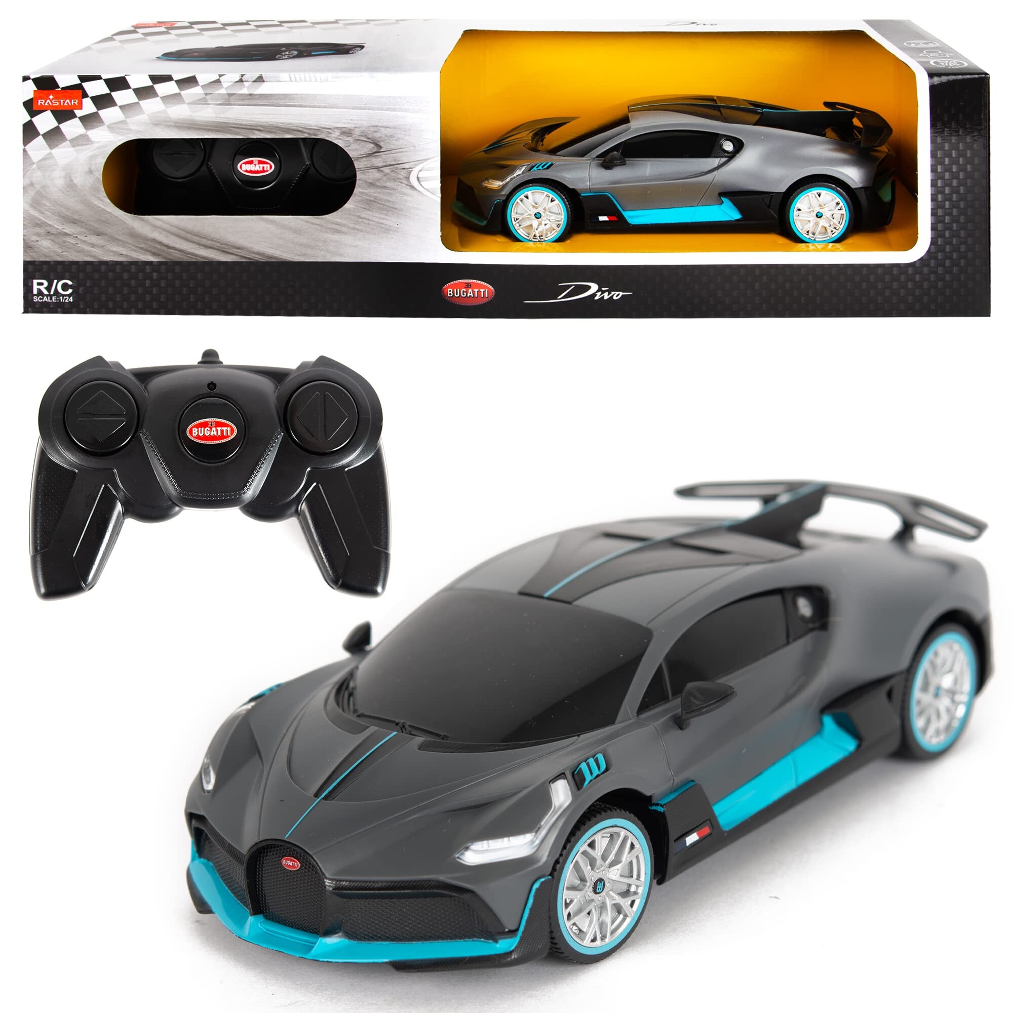 Remote Control Bugatti Divo | 1:24 R/C Model Car | Official Licensed ...