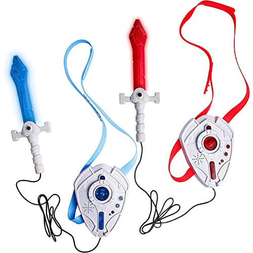 Original Laser Tag Game For Kids Sword And Shield Themed Laser Guns For ...