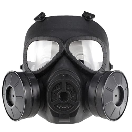 Painball Mask, Tactical Full Face Dummy Gas Style Mask Skull CS Mask ...