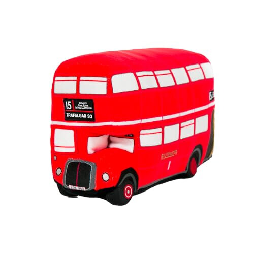 Original Vintage Routemaster London Bus Soft Toy - Double Decker Plush ...