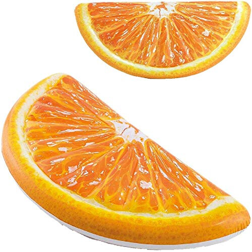 Toyland Giant Orange Slice Pool Float - 1.78M x 85cm (70"x33.5") Summer ...