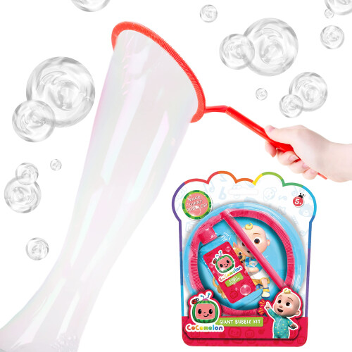 Toyland Cocomelon Giant Bubble Making Kit - Create Huge Bubbles ...