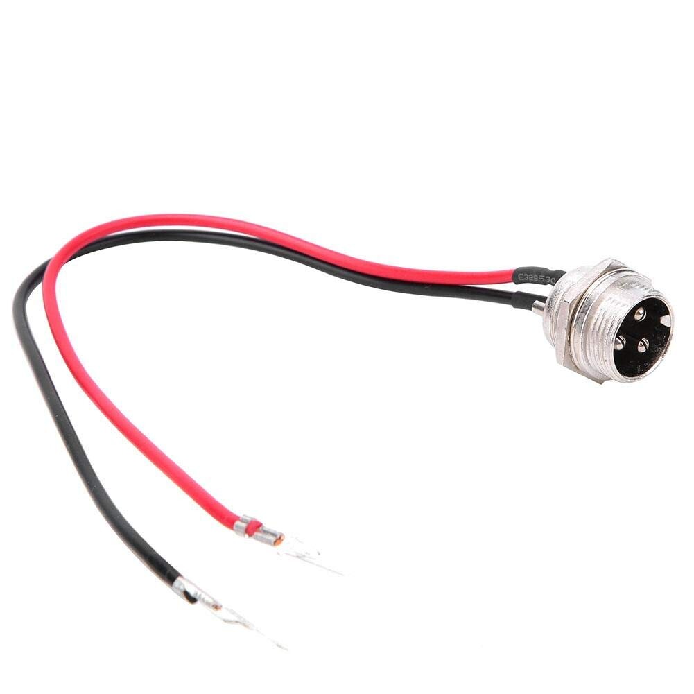 3 Pin 2 Wire Charging Port Connector Electric Scooter Charging Port ...