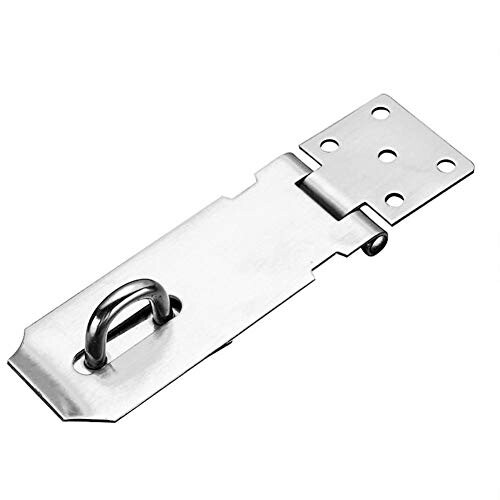 Stainless Steel Padlock Hasp, Tiberham Heavy Duty Hasp and Staple with Screws, Door Clasp Gate ...