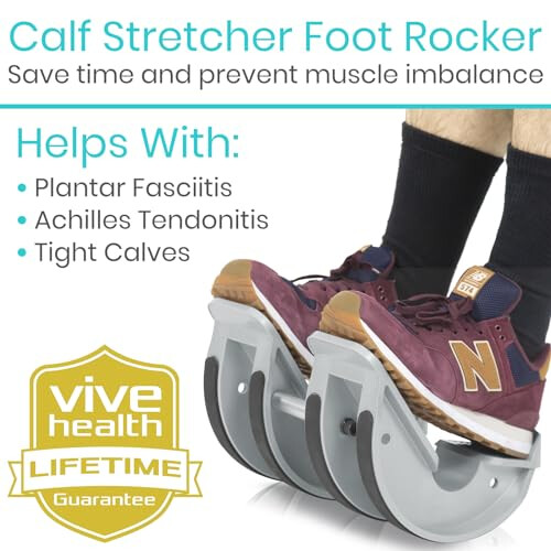 Foot Rocker - Dual Calf Stretcher for Achilles Tendinitis, Heel, Feet ...