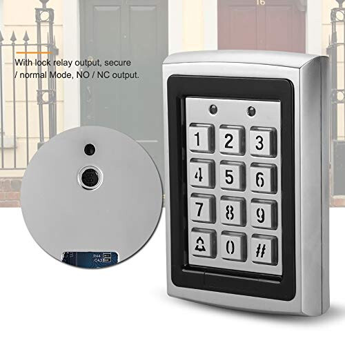 Metal Door Access Control Keypad, Code RFID Keypad IP68 Waterpfoof ...