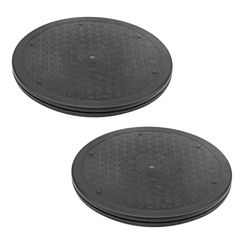 2 Pack 10 Inch Rotating Swivel Stand Turntable, 360 Degree Swivel Base ...