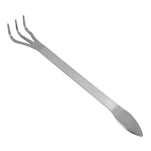 Bonsai Root Rake with Ergonomic Handle, 3 Prong Garden Hand Rakes ...