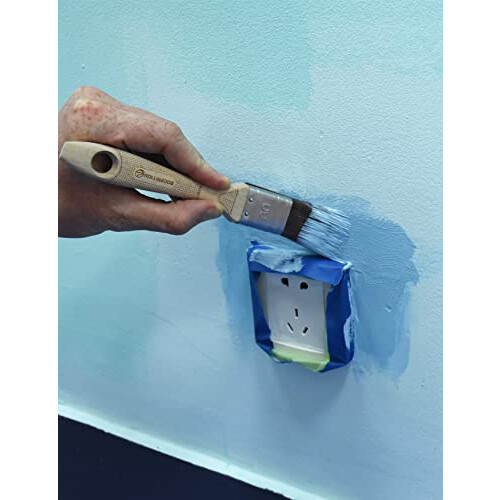 2PC Large Paint Brush - Fence Paint Brushes for small Edging Painting ...