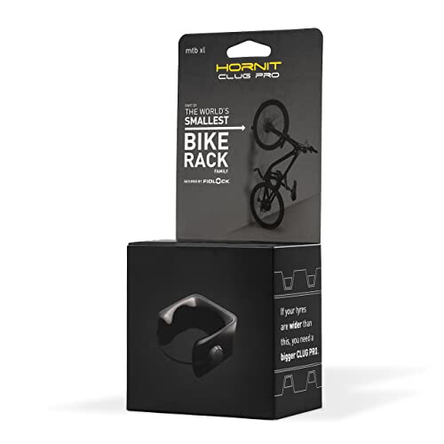 CLUG PRO Bike Storage Wall Mount | Secured by FIDLOCK Strap| Bike Rack ...