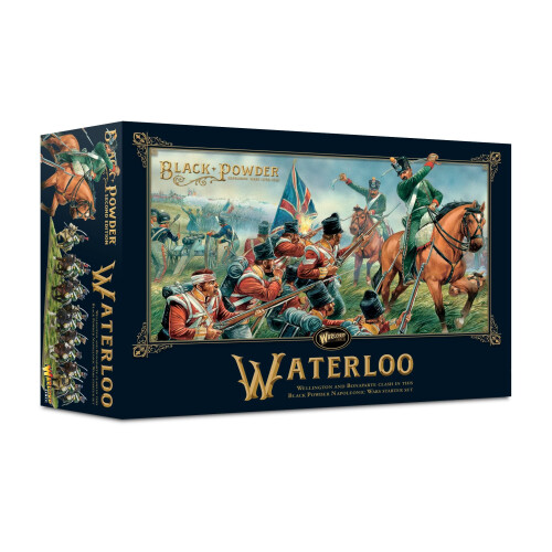 Waterloo Starter Set - 28mm Scale Plastic Miniatures for Black Powder ...