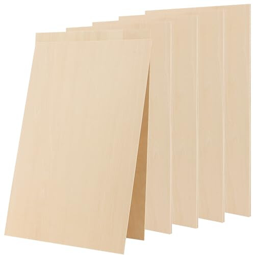 10 PCS A4 Basswood Sheets, 210 x 297 x 3mm Thin Wooden Boards, 3mm ...