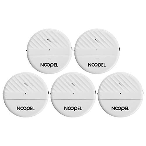 Window Alarm 5 Pack, 125DB Loud Glass Break Sensors, Detects Glassbreak ...