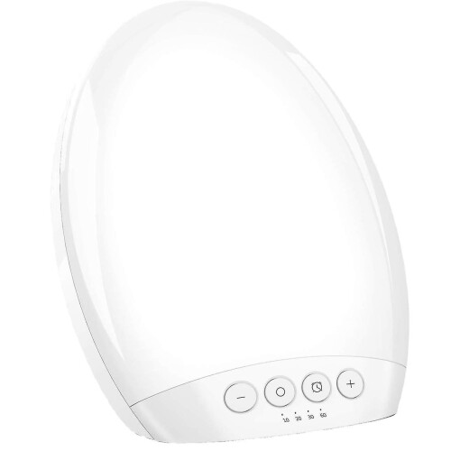 Sad Lamp, 10000 Lux Light Therapy Lamp, With 3 Adjustable Brightness ...