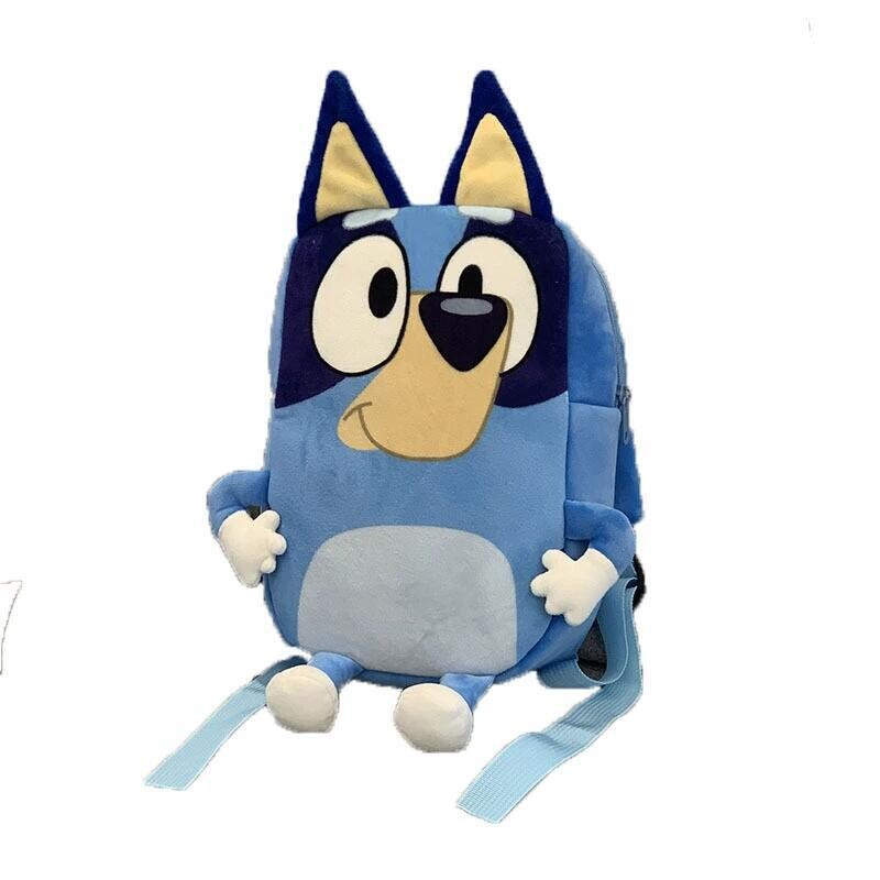 (03 Blue dog blue (shoulders)) Paw Patrol Plush School Bag Cute Blue ...