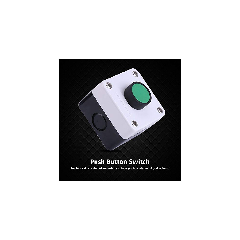 Gate Release Button，Weatherproof Green Push Button Switch One Button Control Box Push Button ...