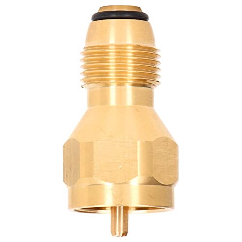 Propane Tank Refill Adapter 1LB Solid Brass Universal Mini Propane ...