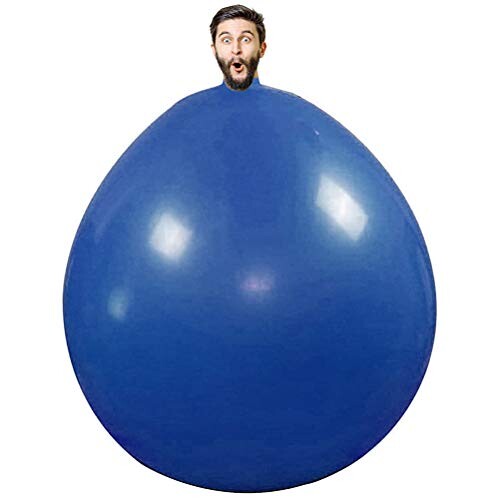 Giant Human Balloon 72 inch Round Climb-in Balloon Thick Latex Balloon ...