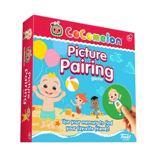GAMES CoComelon Picture Pairing Memory Game For 2-4 Players Educational ...