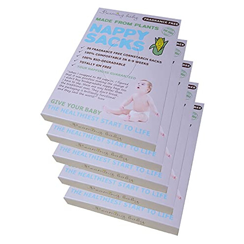 Nappy Sacks, Made From Plants Cornstarch, Bio-Degradable and Eco ...