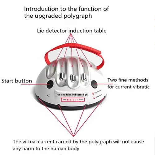 Micro Electric Shock Lie Detector, Shocking Liar Party Game Interesting ...