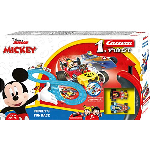 FIRST Mickey's Fun Race - Slot Car Racing Track for Children from 3 ...