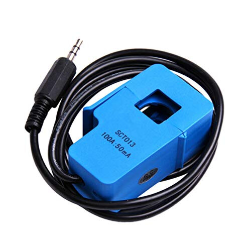 SCT-013-000 Current , 100A AC Current Sensor, Non-invasive Split Core ...