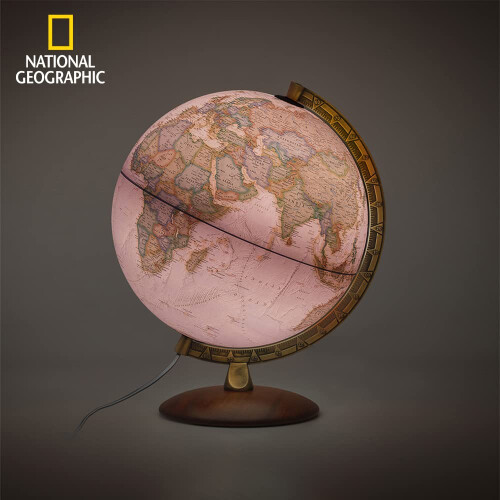 National Geographic Edge Executive Globe | Illuminated | Base in ...