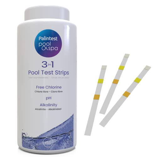 Palintest Present the Premium 3 In 1 Pool and Spa Test Strips for ...