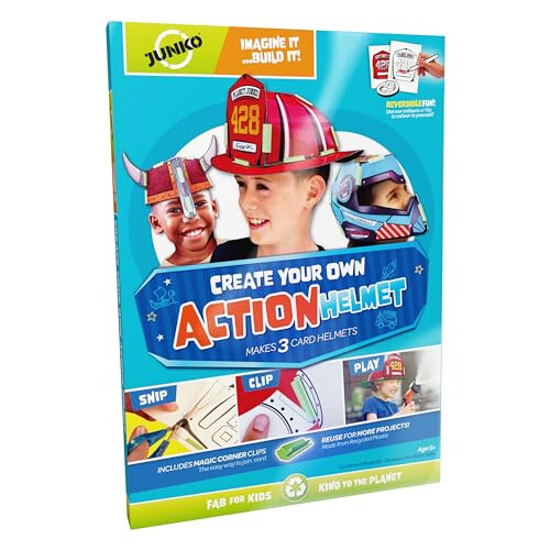 Create Your Own Action Helmet - Firefighter, Viking, Space Commander ...