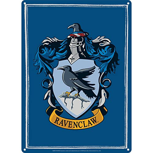 | Harry Potter Wall Art | Ravenclaw House Crest Tin Signs | Harry ...