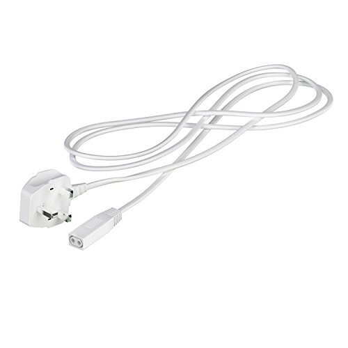 Cable with BS1363 Plug for 250V Under Cabinet Light, White on OnBuy