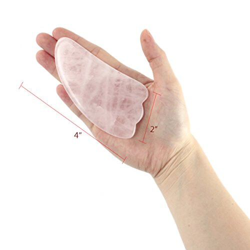 3PCS Gua Sha Board Natural Quartz Scraping Plate Therapeutic Relief ...