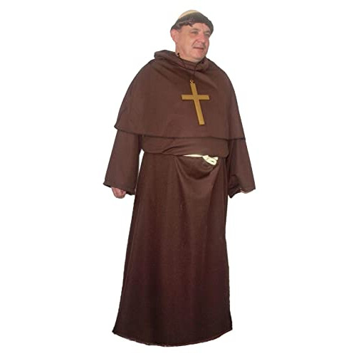 Medieval Friar Tuck Merry Men Monk Gothic Viking Religious Halloween ...