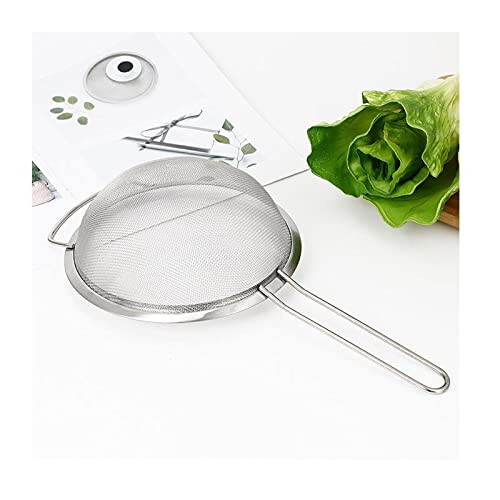 Stainless Steel Sieve, Professional Tea Strainer Fine Mesh Sieve ...