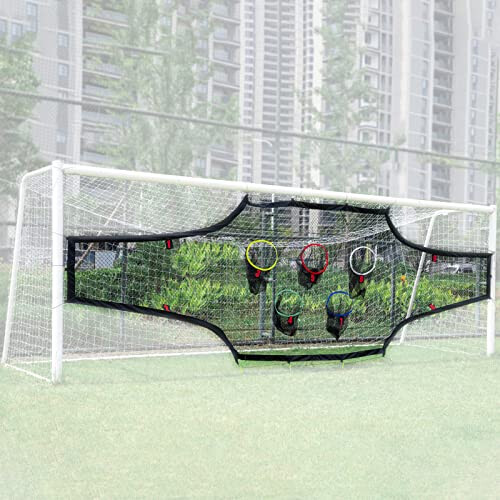overify Football Goal Target Practice Portable Football Training Shot ...