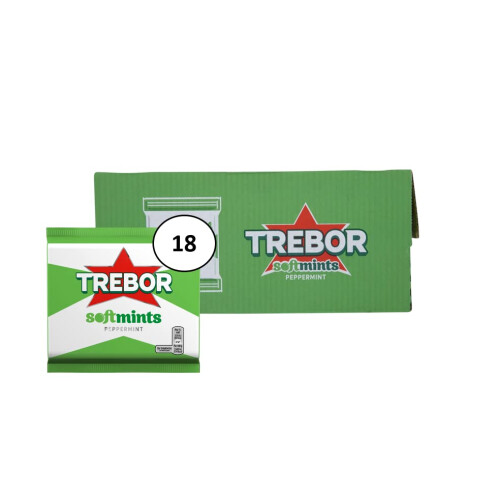 Softmints Peppermint Mints Multipack, Chewy Centre, Crunchy Shell, 18 x ...