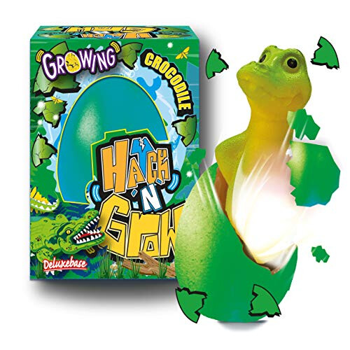 Hatch 'N' Grow - Crocodile from Large 11cm Hatching and Growing Egg ...