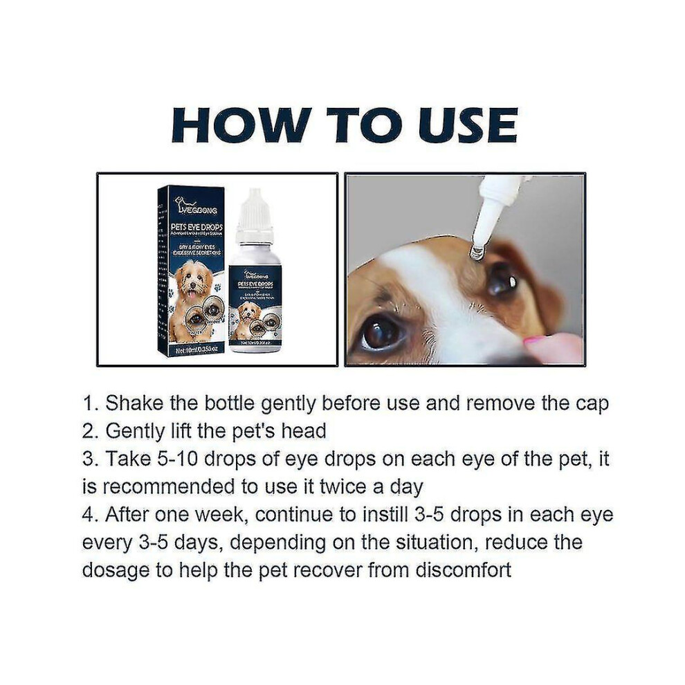 Cataract Drops For Pets, Therapeutic Eye Lubricating Drop For Dog on OnBuy