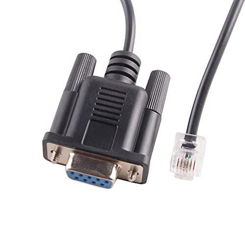 USB DB9 RS232 to RJ11 RJ12 Serial Cable for Stepper Motor DM432C DM442 ...
