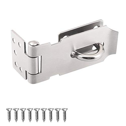 Door Padlock Hasp Heavy Duty Stainless Steel Padlock Hasp and Staple ...
