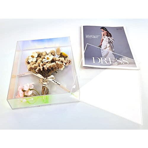 Acrylic Shadow Box, Shadow Box Frame with Picture Slot, Deep Shadow ...