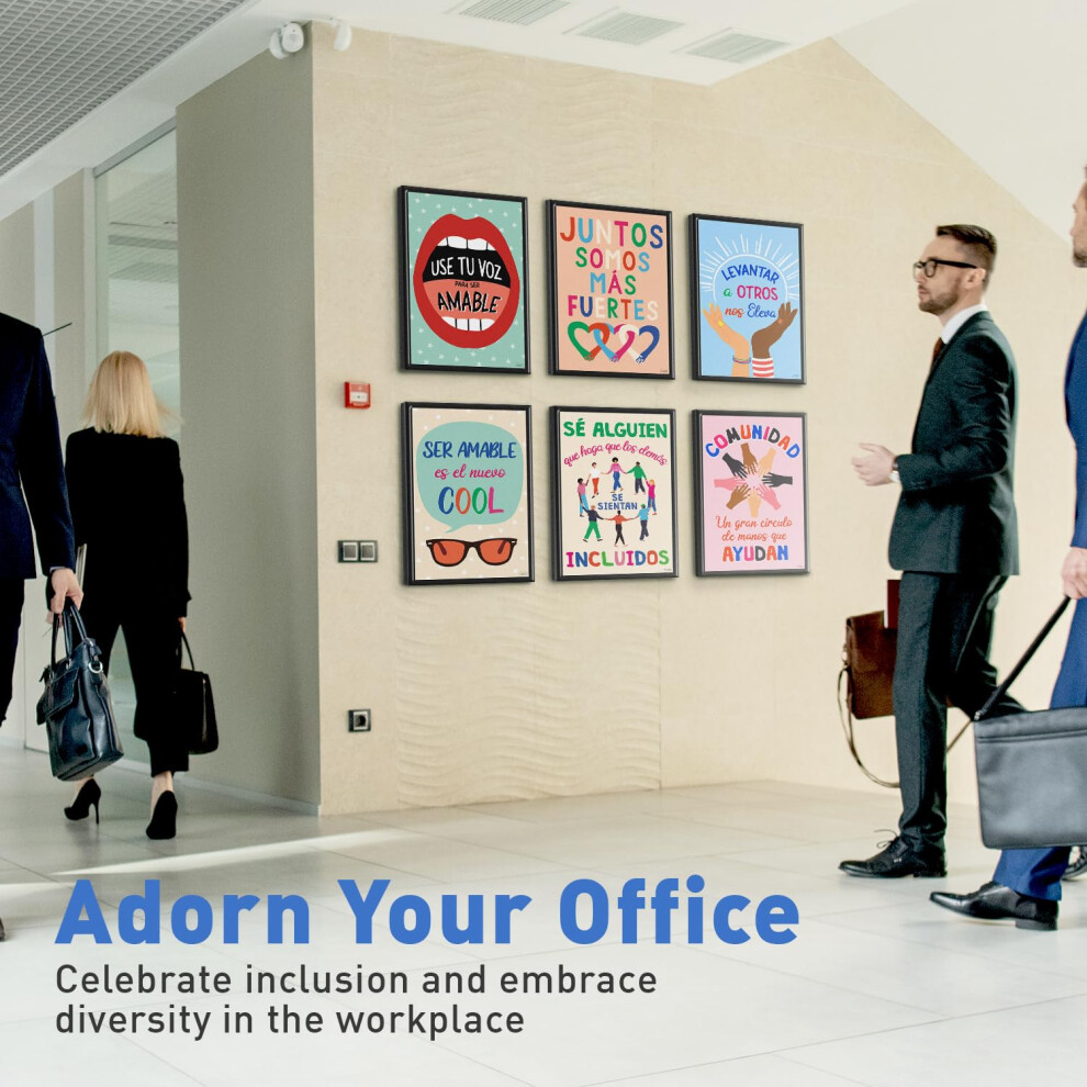 S&O Set of 6 Kindness Spanish Classroom Posters - Spanish Classroom ...