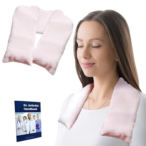 Doctor Developed Heated Neck Wrap - Soothing Weighted Heating Pad with ...