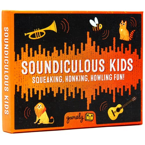 Soundiculous Kids: The pocketsize game of hilarious sounds that gets ...