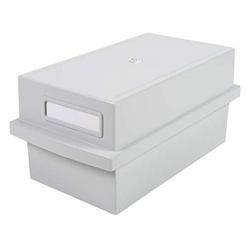 - Ref 56140D - Record Card Holder with Lid - 240 x 133 x 112mm in Size ...