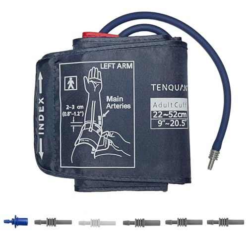 Blood Pressure Monitor Extra Large Cuff 9"-20.5" (22-52cm), Blood ...